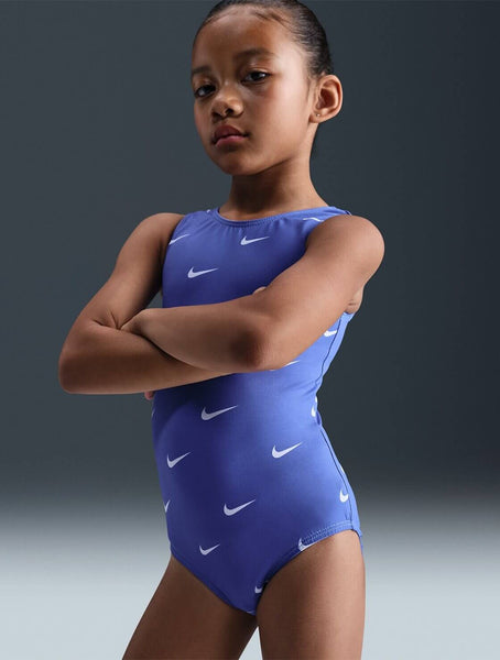 Youth Nike Gymnastics Repeat Swoosh Leotard | GK Elite