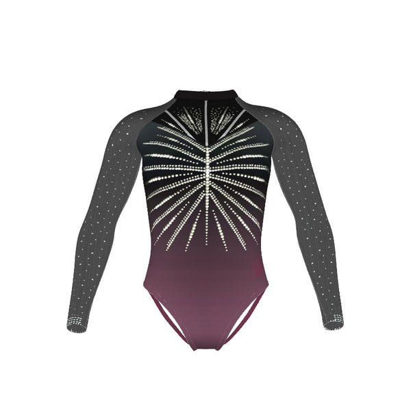 Simone Biles Go for Gold Long Sleeve Leotard – GK Elite Sportswear