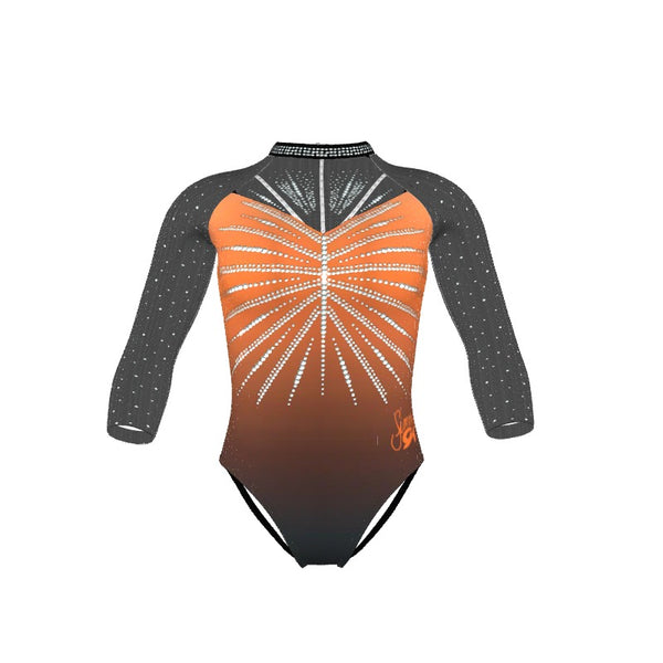 Simone Biles Go for Gold Long Sleeve Leotard | GK Elite