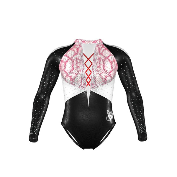 Simone Biles Superior Snakeskin Long Sleeve Leotard – GK Elite Sportswear