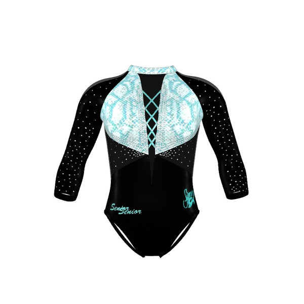 Simone Biles Superior Snakeskin Long Sleeve Leotard – GK Elite Sportswear